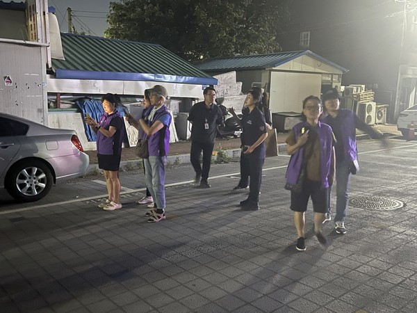 의정부시 안심귀갓길 안전시설점검 커뮤니티매핑 추진